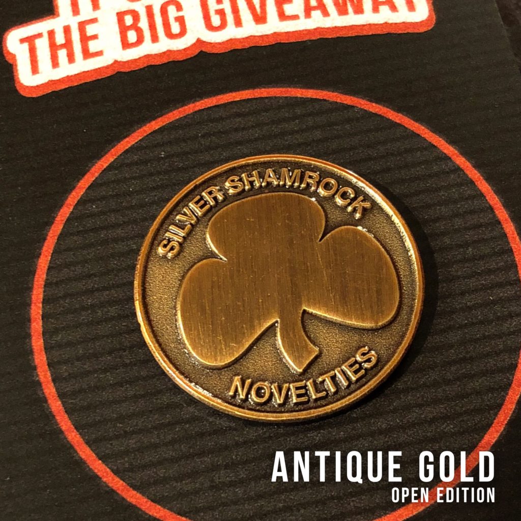 Silver Shamrock Novelties | Crumby Pins