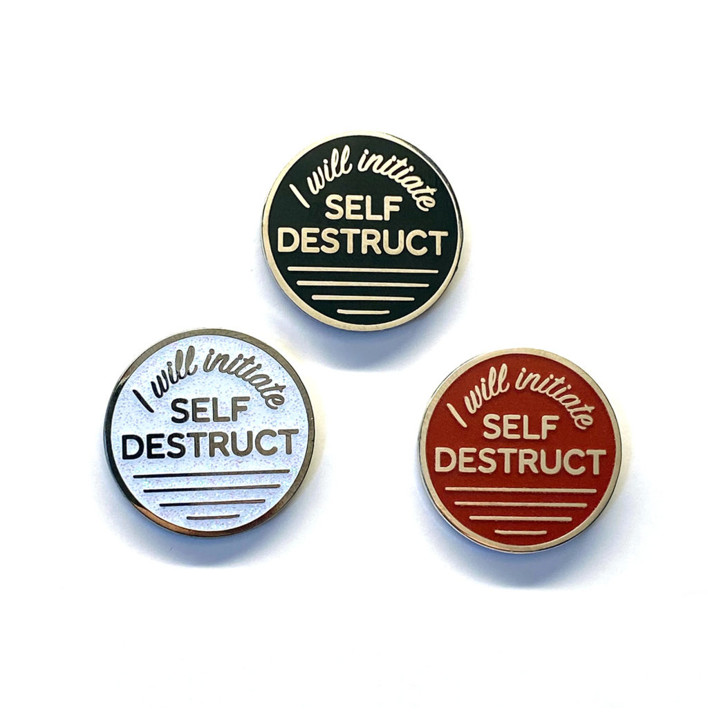 Move Along Sticker | Crumby Pins