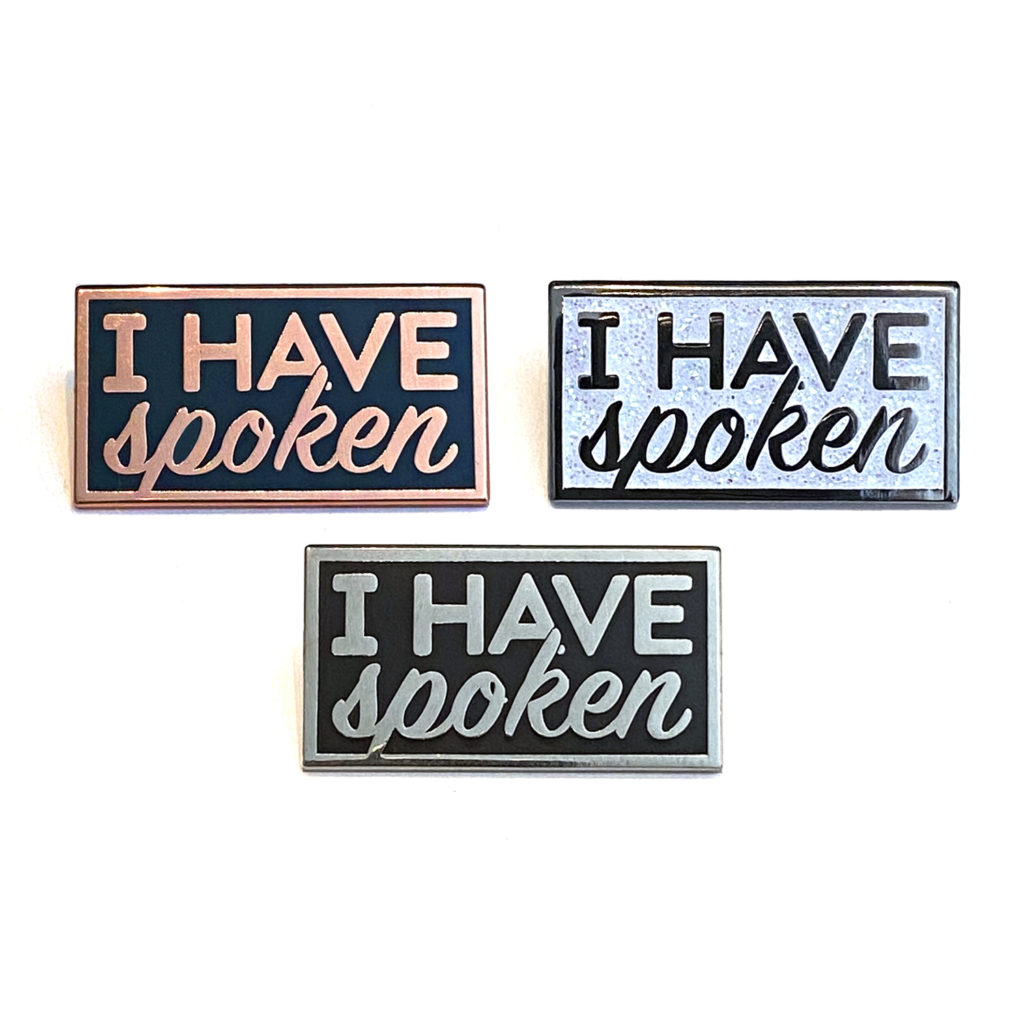 Move Along Sticker | Crumby Pins